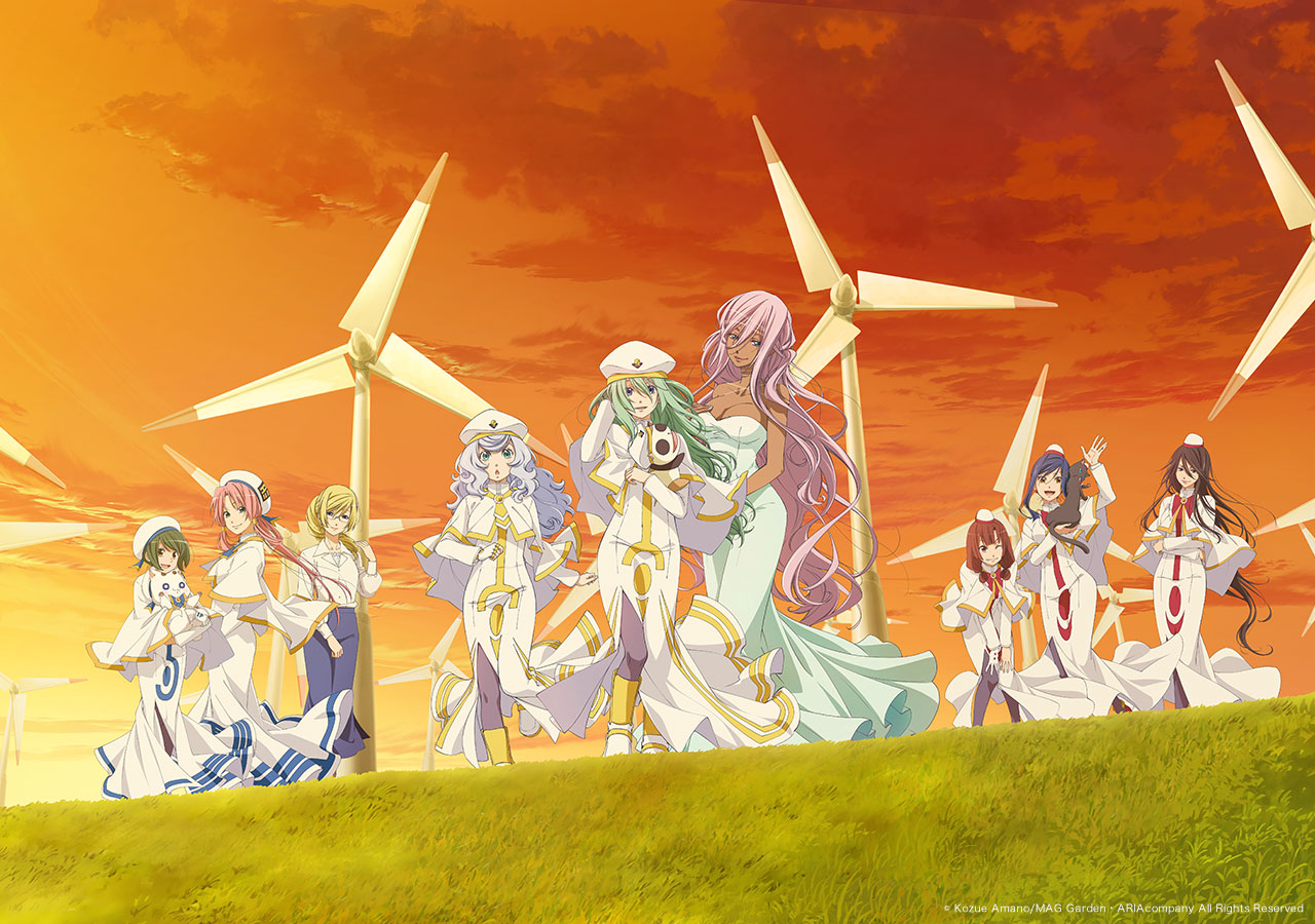 New Key Visual for upcoming Aria project, titled "Aria The Crepuscolo ...